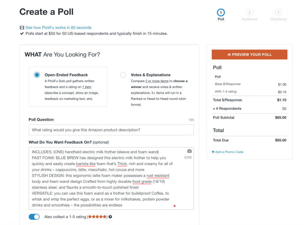 How to improve your Amazon product description